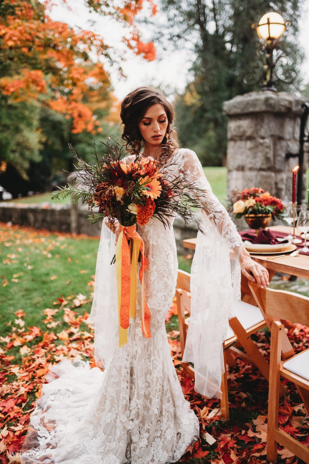 Warm Autumn Wedding Vibes ~ WedLuxe