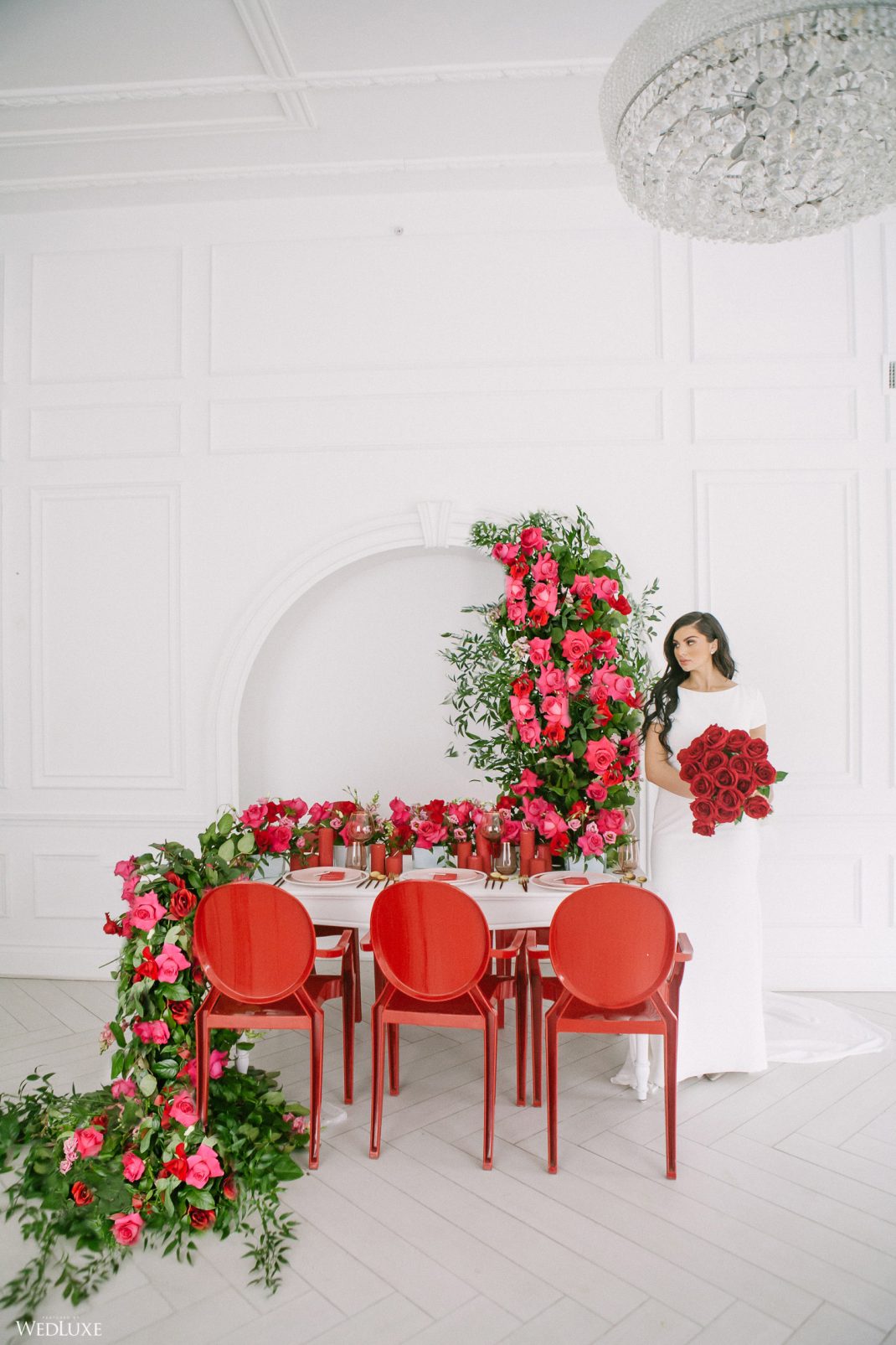 Ravishing In Red ~ WedLuxe Media