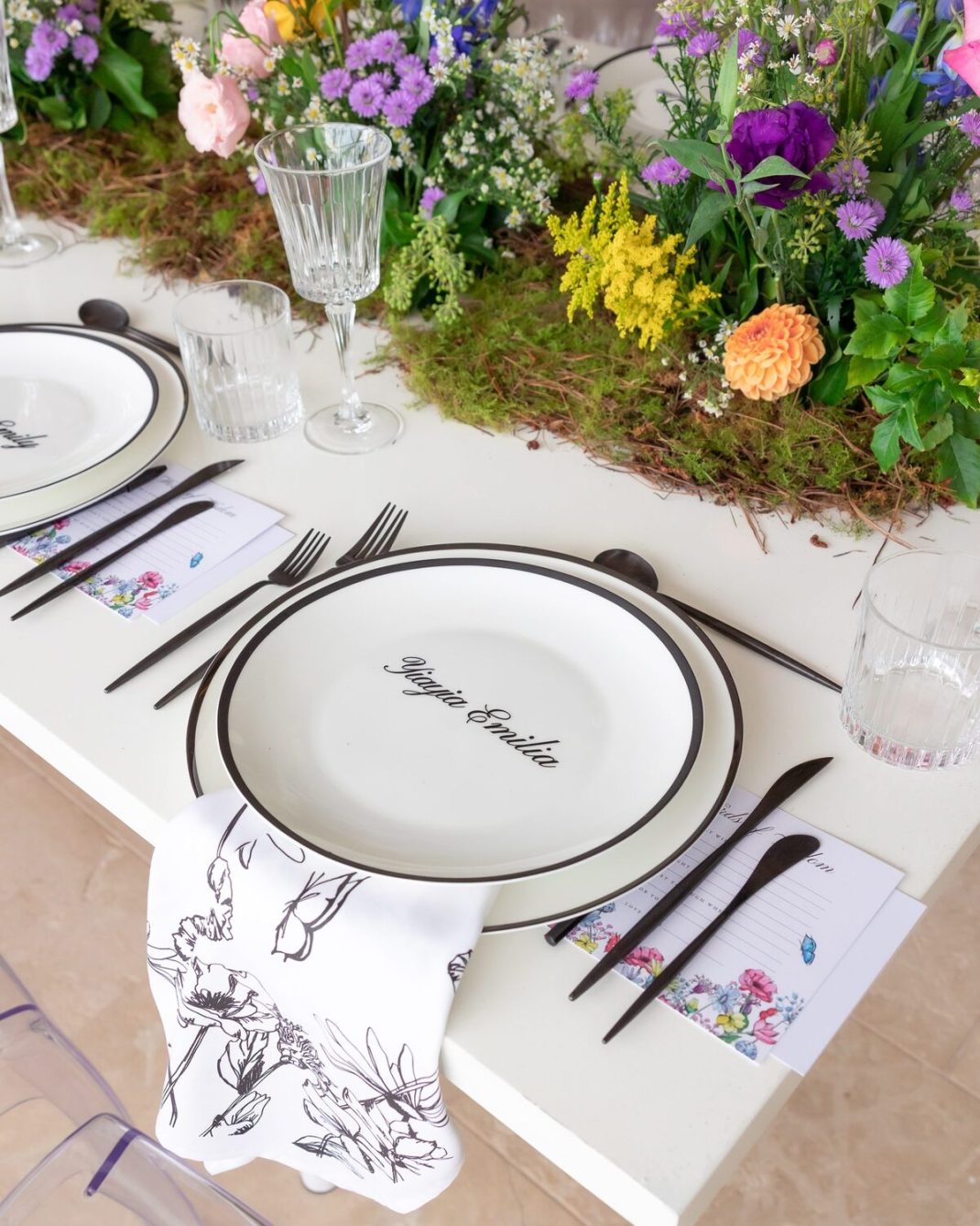 A Colorful Bridal Shower Inspired by Miss Dior's ‘Millefiori Garden ...