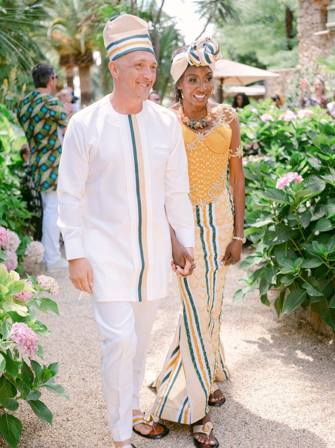 A Traditional African and French Wedding on the French Riviera ~ WedLuxe