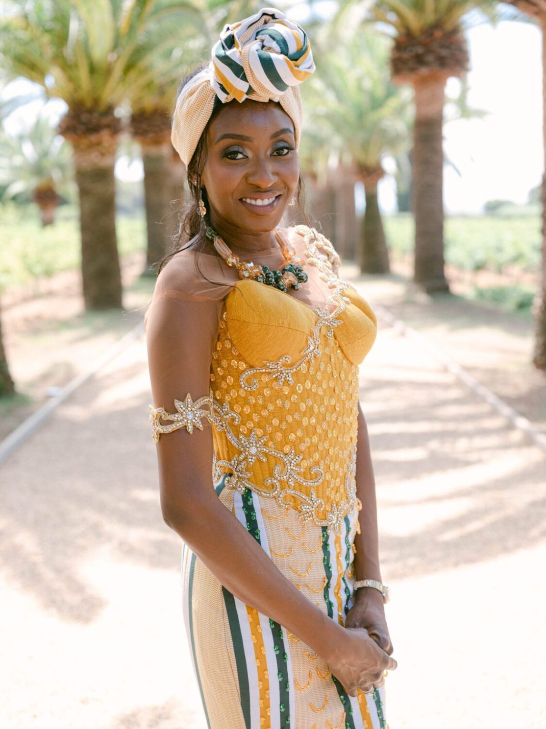 A Traditional African and French Wedding on the French Riviera ~ WedLuxe