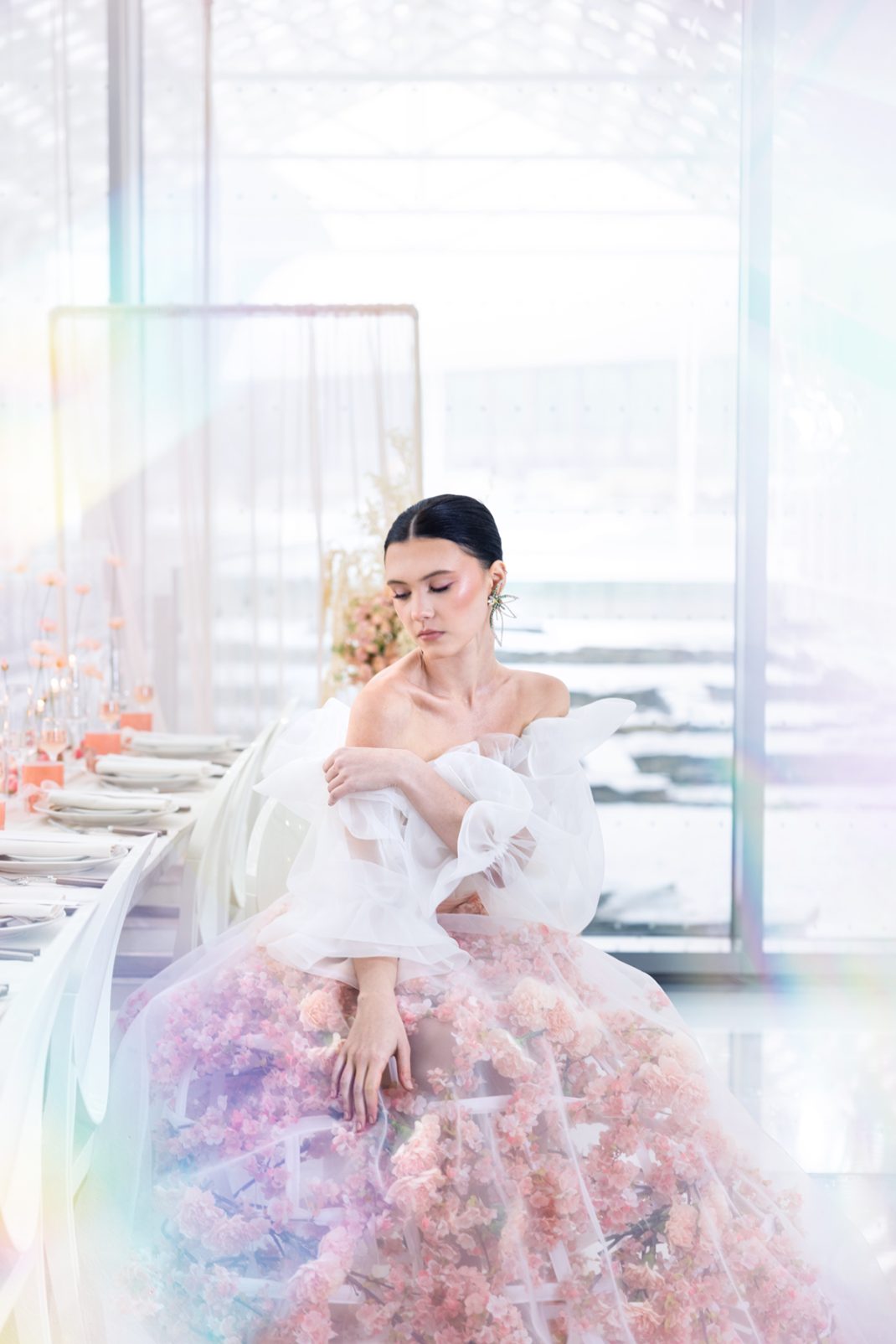 A Styled Shoot Inspired By Ethereal Dreamcore ~ WedLuxe