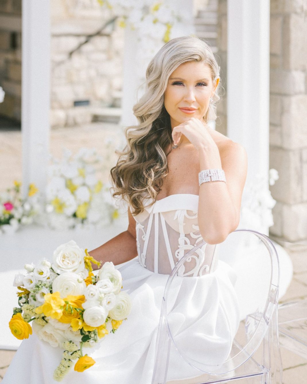 A Pop of Yellow for a Spring Wedding Vibe ~ WedLuxe