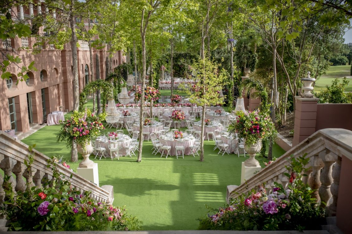 A Vibrant Enchanted Garden-Themed Wedding in Marbella, Spain ~ WedLuxe
