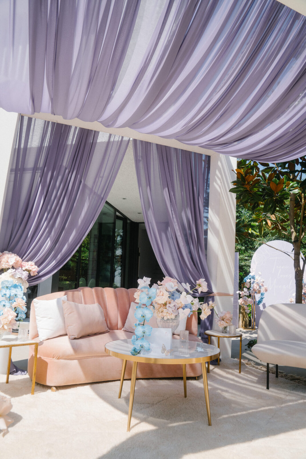 A Dreamy Flower-Filled Bridal Shower & Indian Wedding ~ WedLuxe
