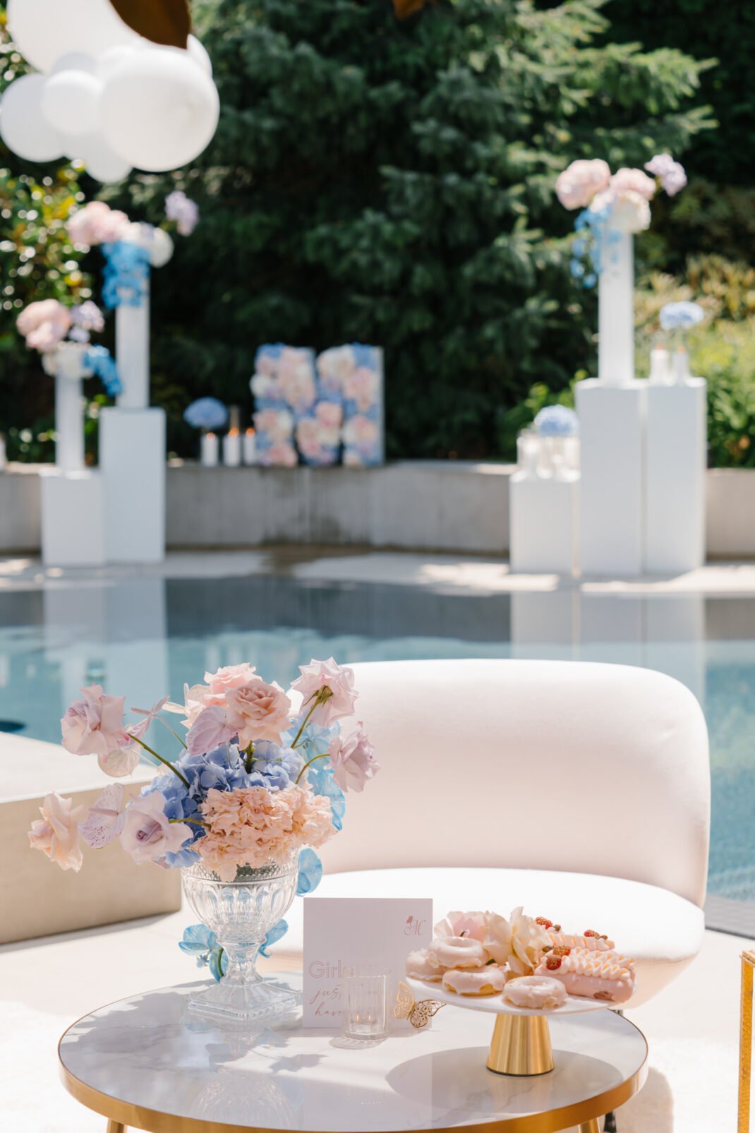 A Dreamy Flower-Filled Bridal Shower & Indian Wedding ~ WedLuxe