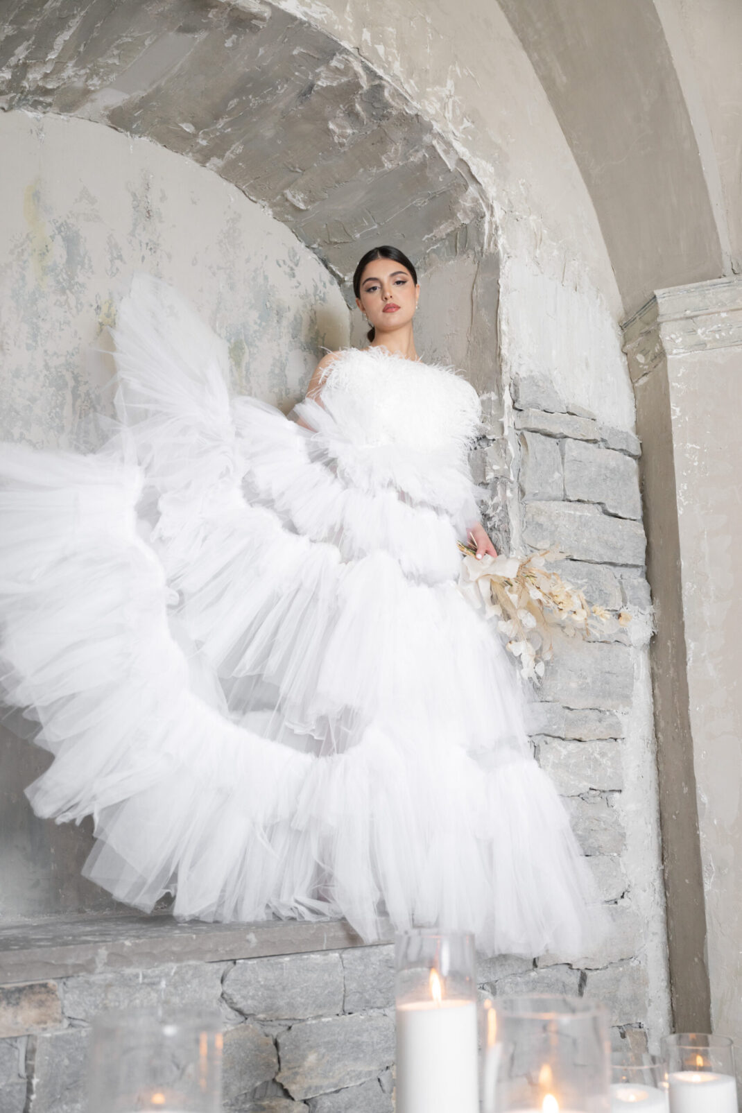 The Feathers & Frills Trend x Wedding Inspiration ~ WedLuxe Media