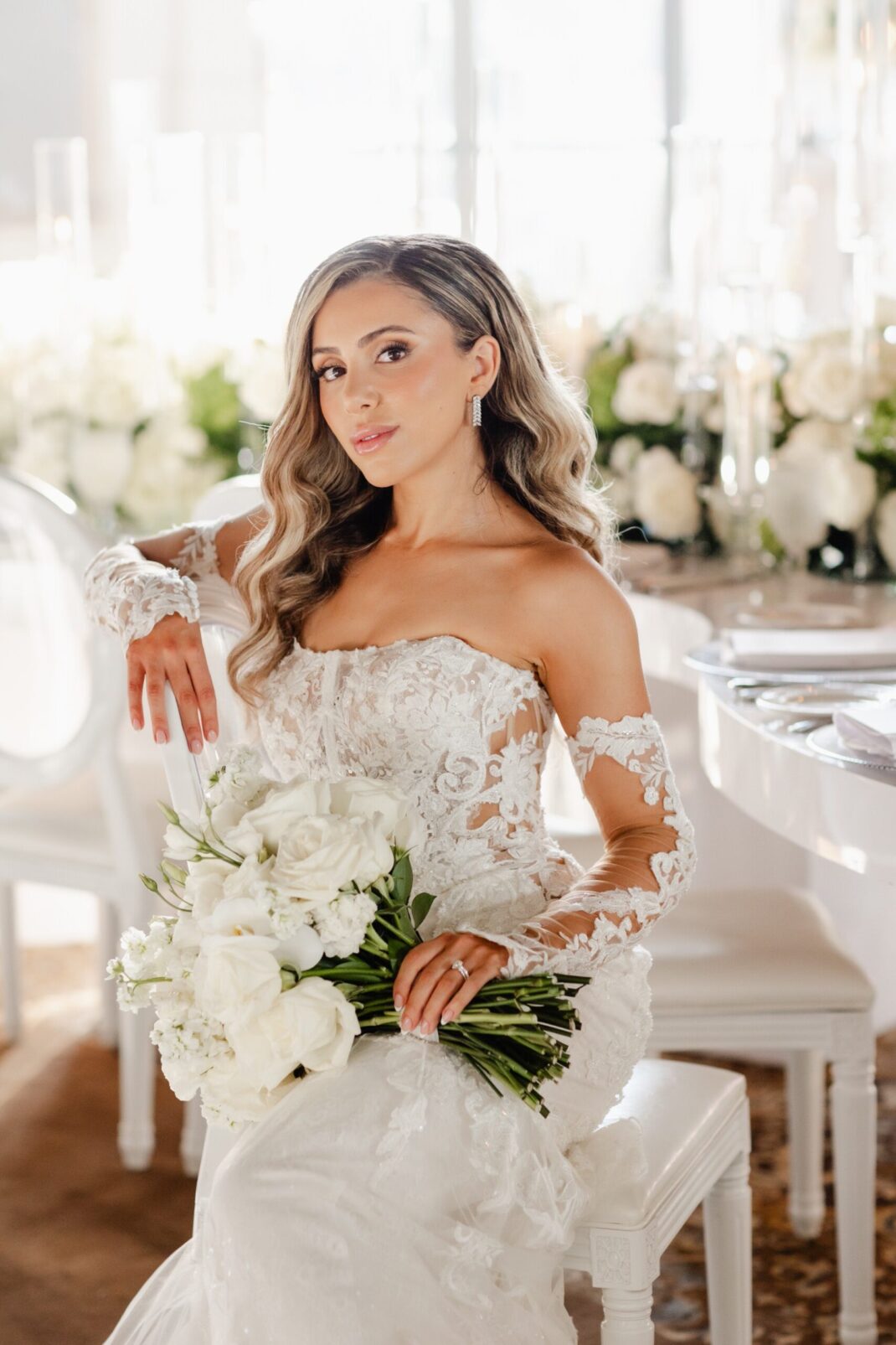 An All-White Affair At Toronto's Liberty Grand, Inspired by Sofia ...