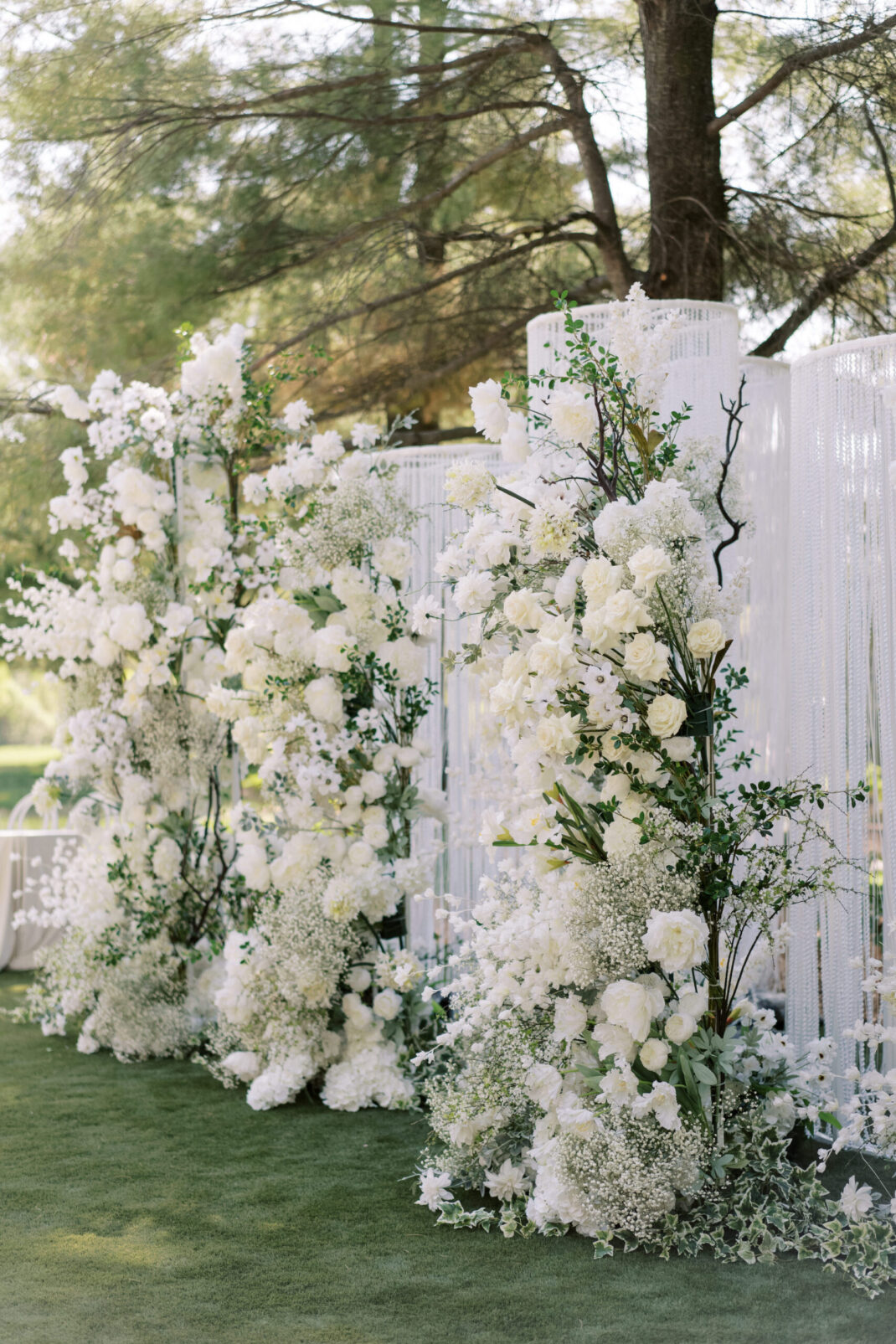 An Elegant Garden Wedding at Three Feathers Terrace ~ WedLuxe