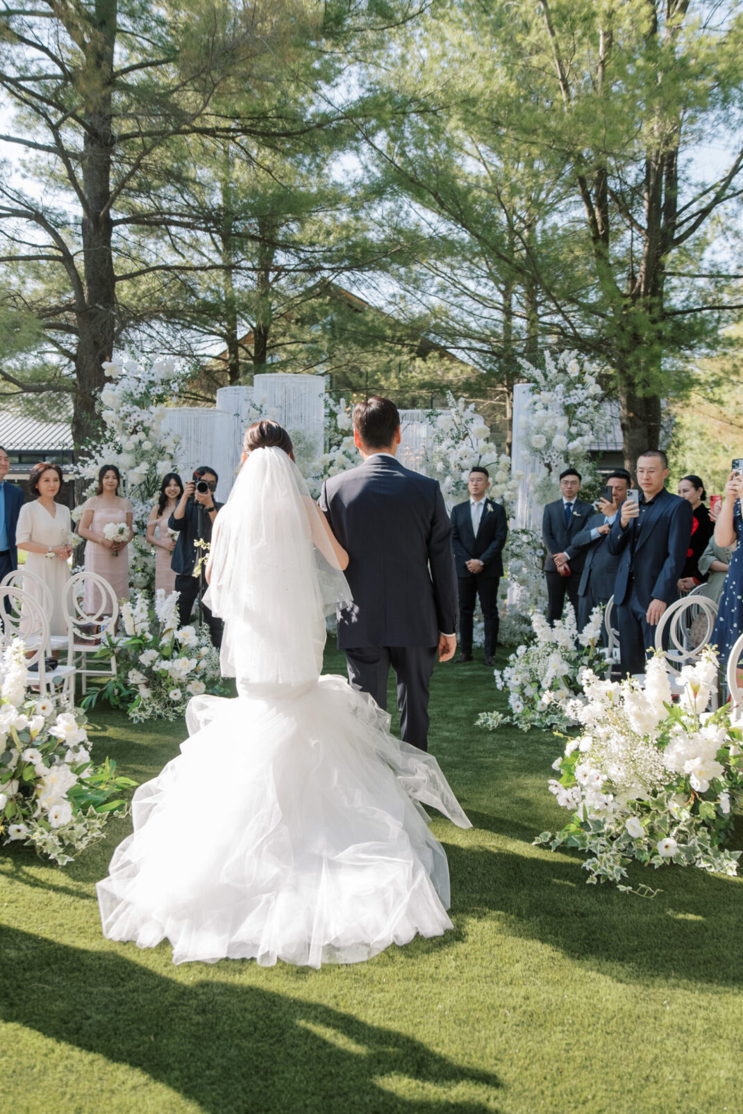 An Elegant Garden Wedding at Three Feathers Terrace ~ WedLuxe