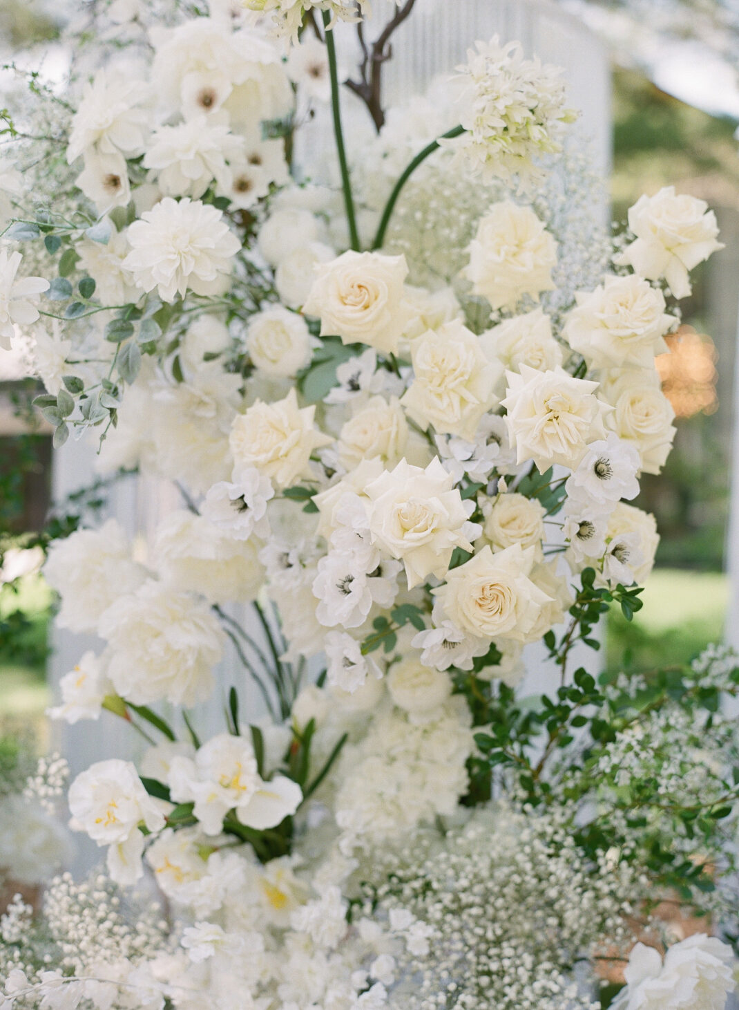 An Elegant Garden Wedding at Three Feathers Terrace ~ WedLuxe