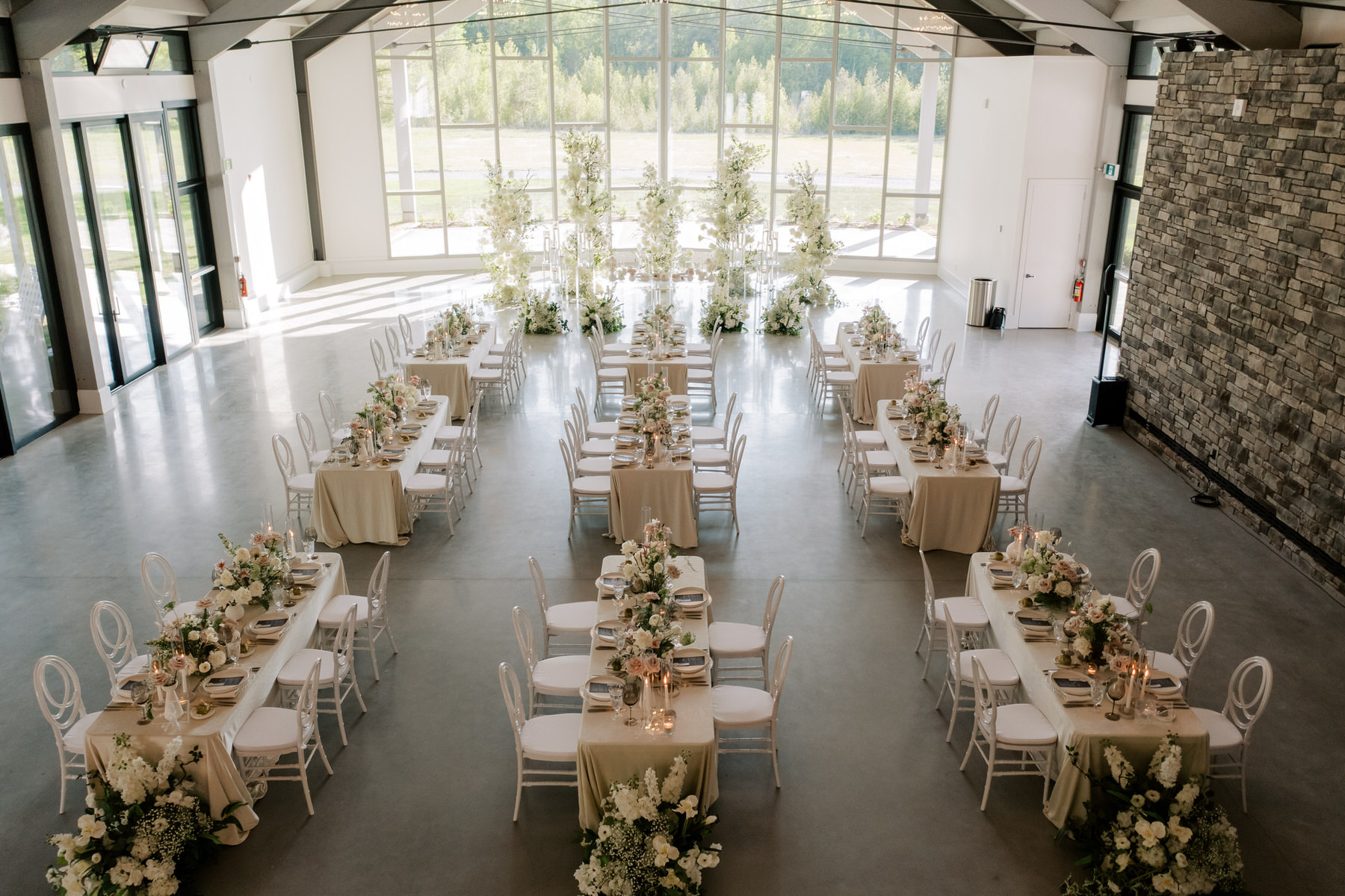 U shaped wedding table 60 photos - Astyledwedding.com