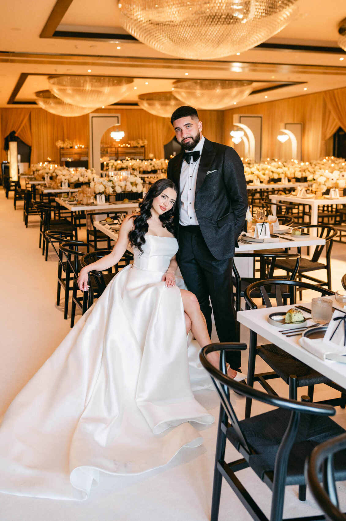 Modern Fairytale: Mona and Daniel’s Stylish Wedding at Hotel X Toronto ...